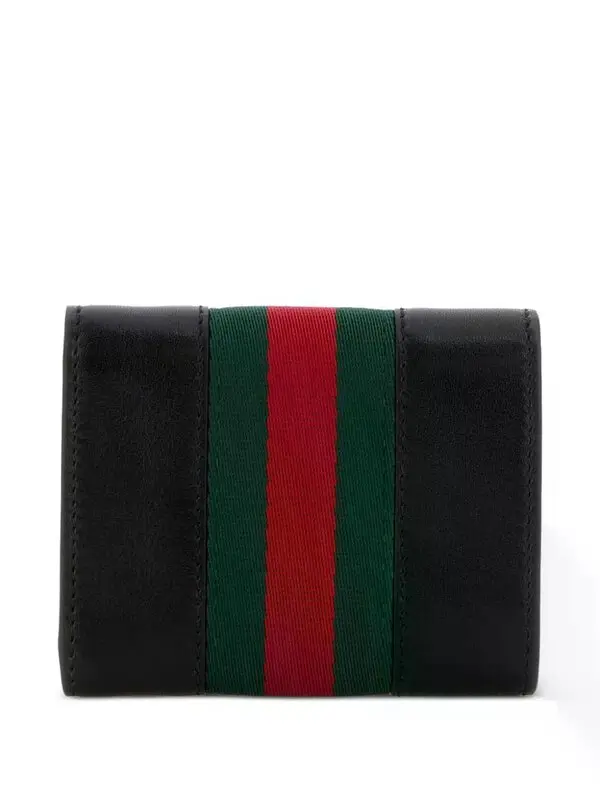 Gucci Horsebit Web Small Tri-fold Wallet