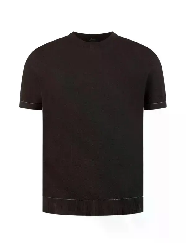 Brioni Fine-knit Crew-neck T-shirt