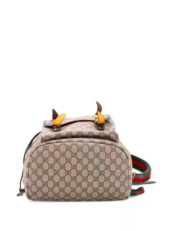 Gucci Courrier Soft Gg Coated Canvas Large Backpack