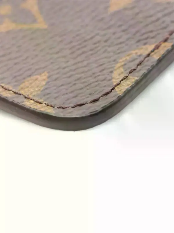 LOUIS VUITTON Romy Monogram Card Holder - Brown