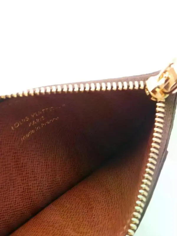 LOUIS VUITTON Romy Monogram Card Holder - Brown