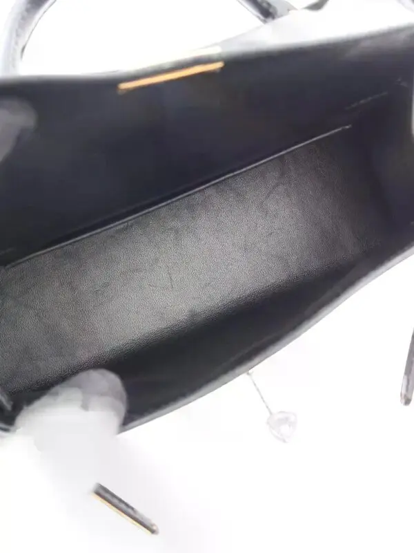 Hermès Mini Kelly Two-way Handbag - Black