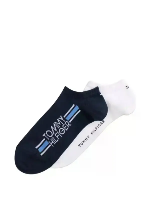 Tommy Hilfiger Logo-stripe Sneakers Socks
