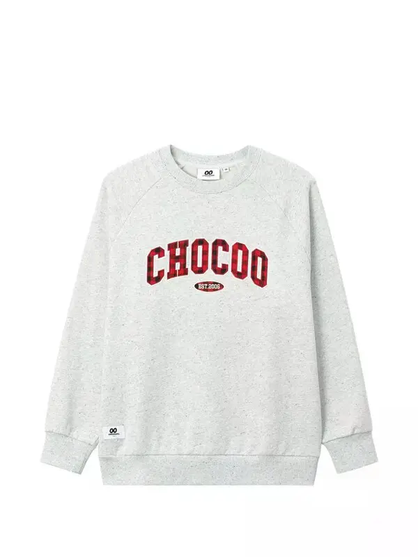 CHOCOOLATE Logo-appliqué Raglan-sleeve Hoodie