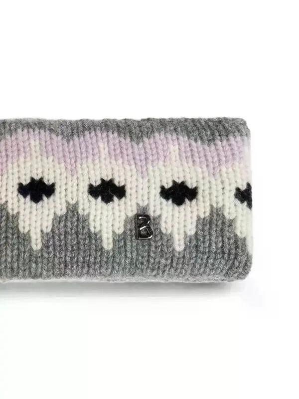 Bogner Loca-3 Intarsia-knit Headband