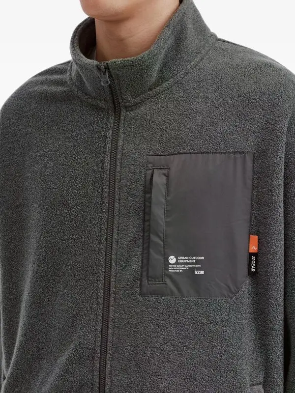 Izzue Logo-print Zip-up Jacket