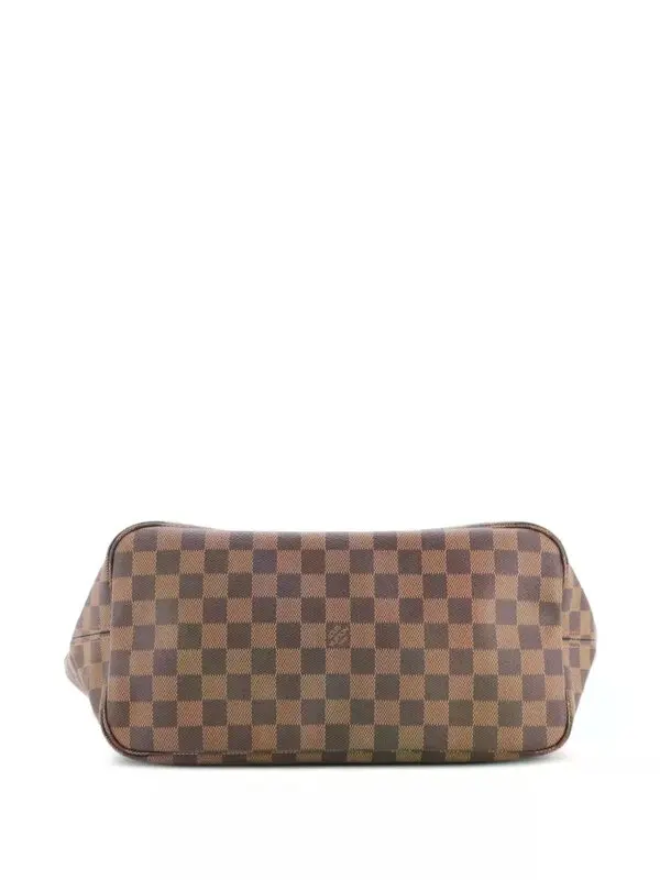 LOUIS VUITTON Neverfull Damier Mm Tote Bag - Brown