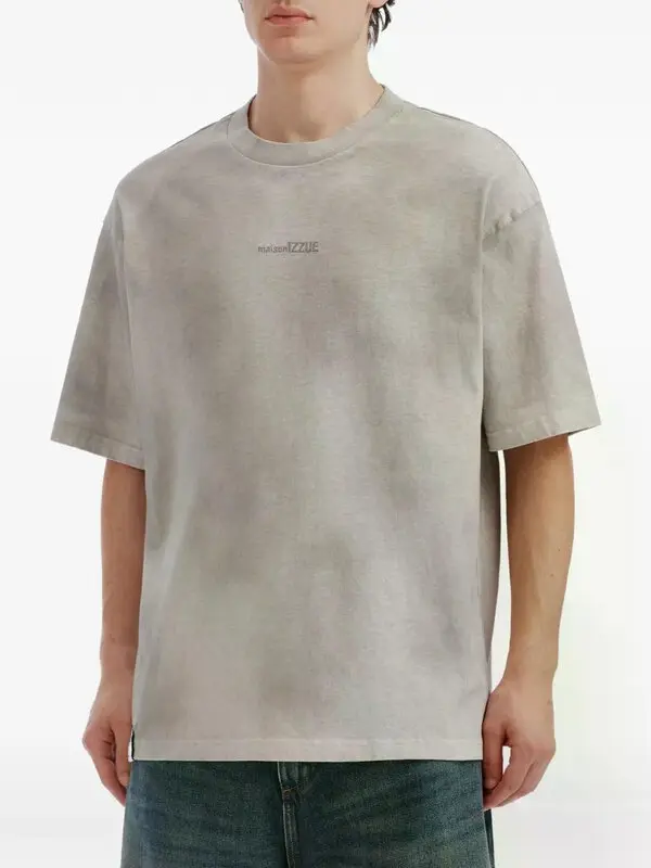 Izzue Logo-embroidered T-shirt