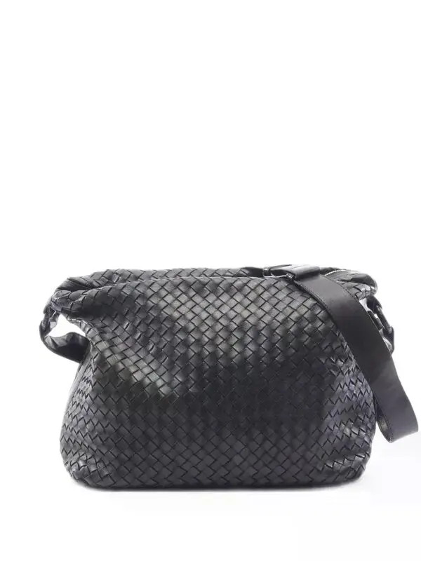 Bottega Veneta 2000s Intrecciato Shoulder Bag