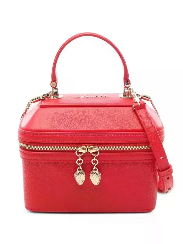 BVLGARI Serpenti Vanity Bag - Red
