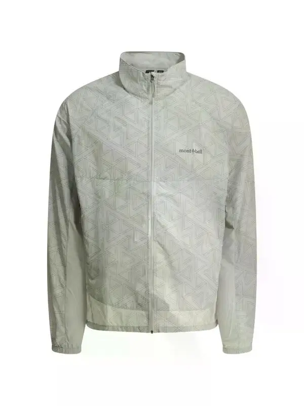 MONTBELL Geometric-print Zip-up Jacket
