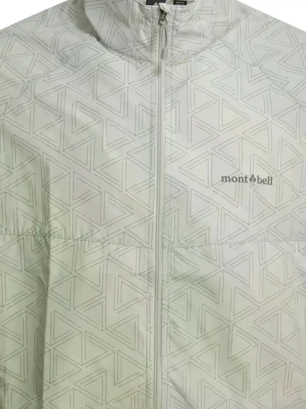 MONTBELL Geometric-print Zip-up Jacket