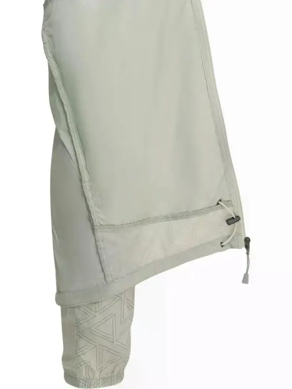 MONTBELL Geometric-print Zip-up Jacket