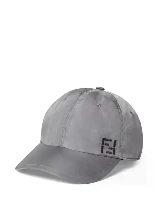 Fendi Nylon Baseball Cap - Grey