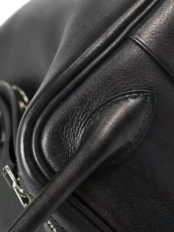 Hermès 2025 Mini Veau Swift Lindy Shoulder Bag - Black