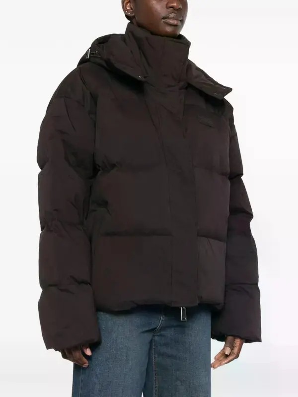 GESTUZ Quilted Hooded Puffer Jacket