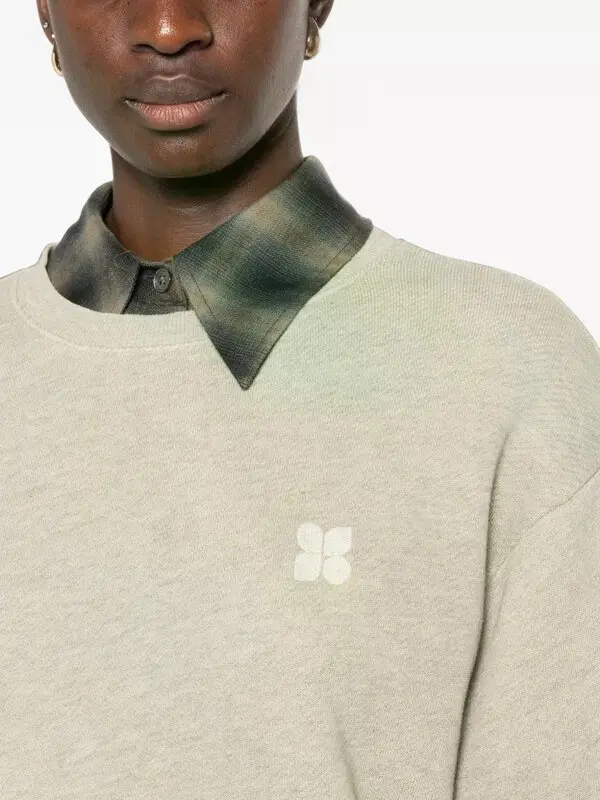 MAISON123 Lesly Logo-embroidered Lesly Sweater