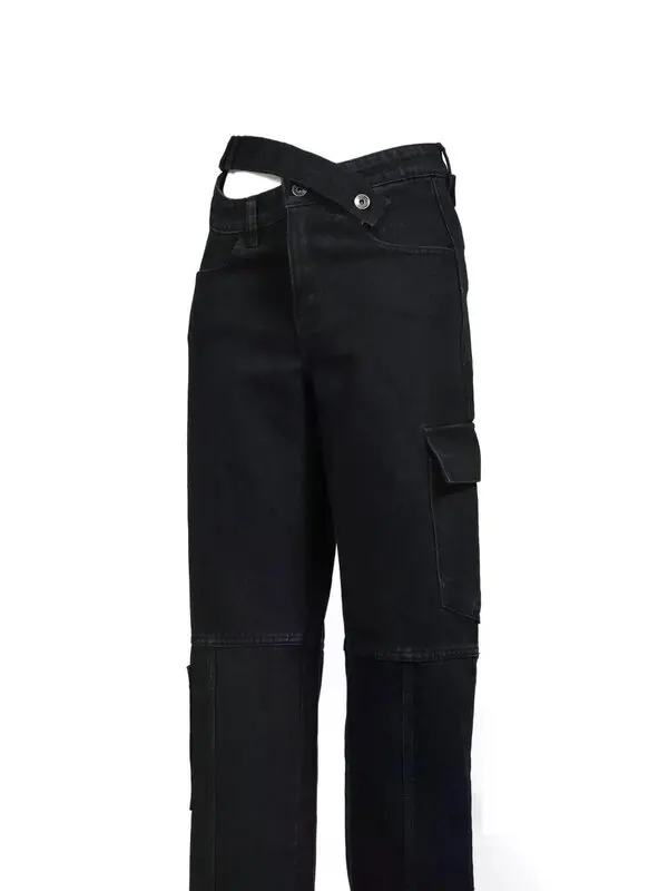 BOHEMSEO Cross-waist Cargo Pants