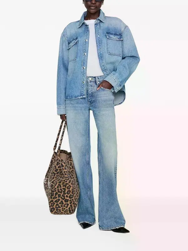 ANINE BING Hugh Jeans - Blue