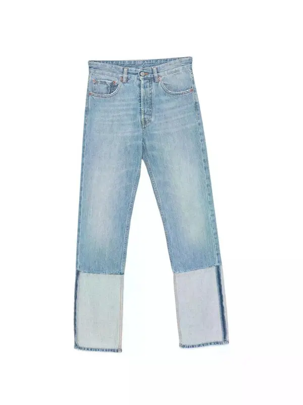 MAISON MARGIELA Patchwork Straight-leg Jeans