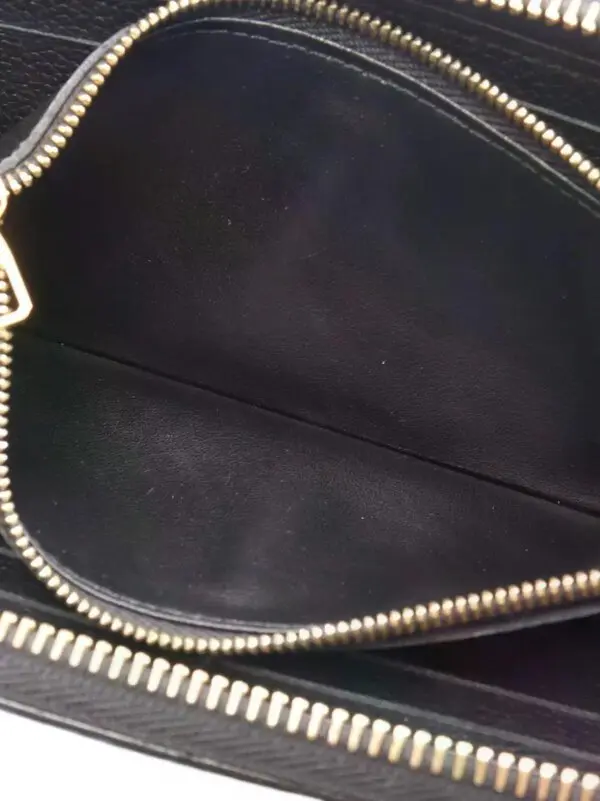 LOUIS VUITTON 2019 Monogram Empreinte Clemence Wallet - Black