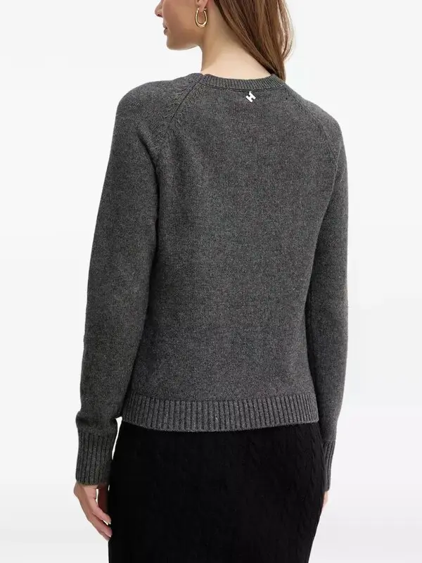 SILVIAN HEACH Button-detail Raglan-sleeve Sweater