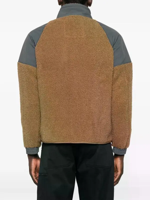 MURPHY&NYE Fleece-texture Panelled Jacket