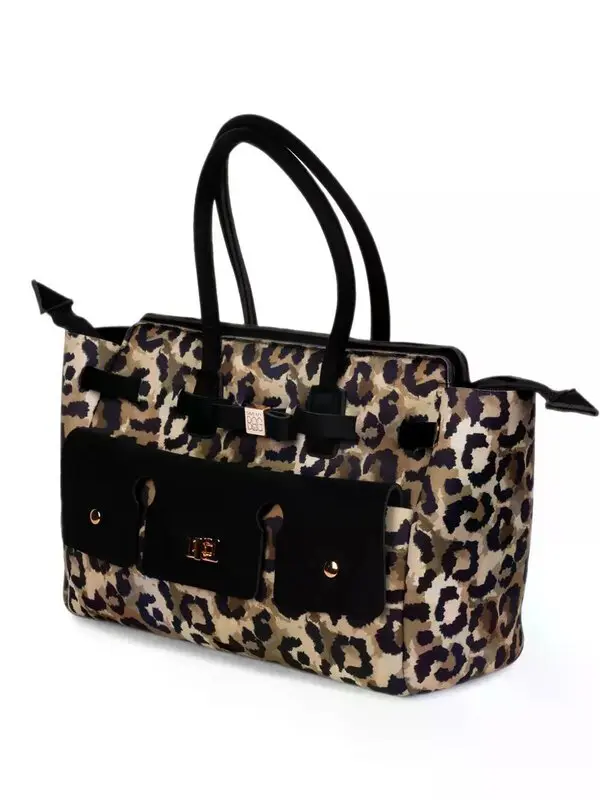 Save My Bag Clara Leopard-print Tote Bag