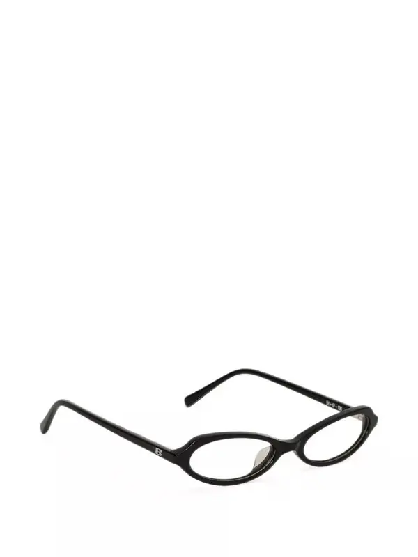BRU EYEWEAR Echo Oval-frame Glasses