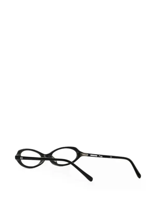 BRU EYEWEAR Echo Oval-frame Glasses