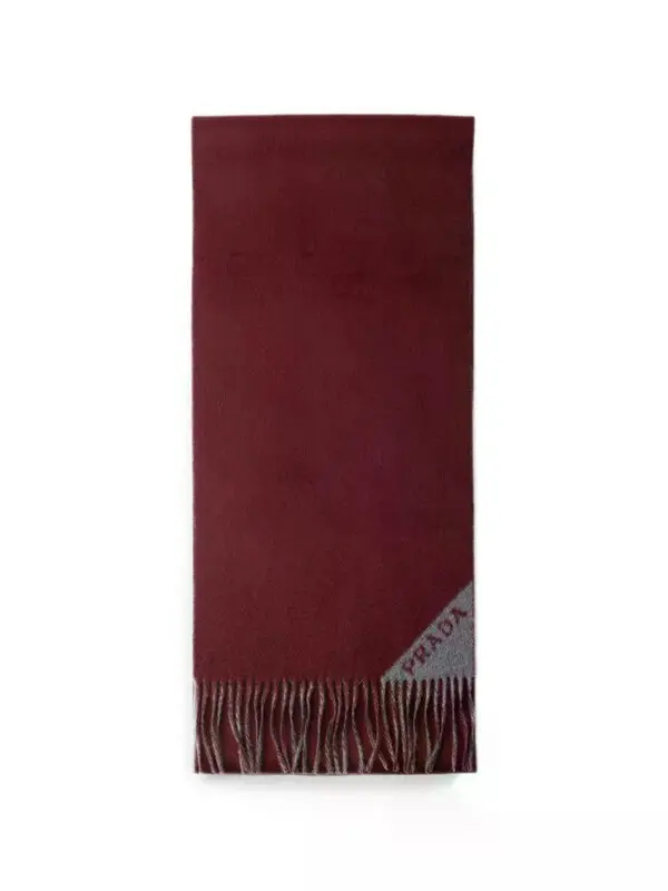 Prada Cashmere Scarf - Red