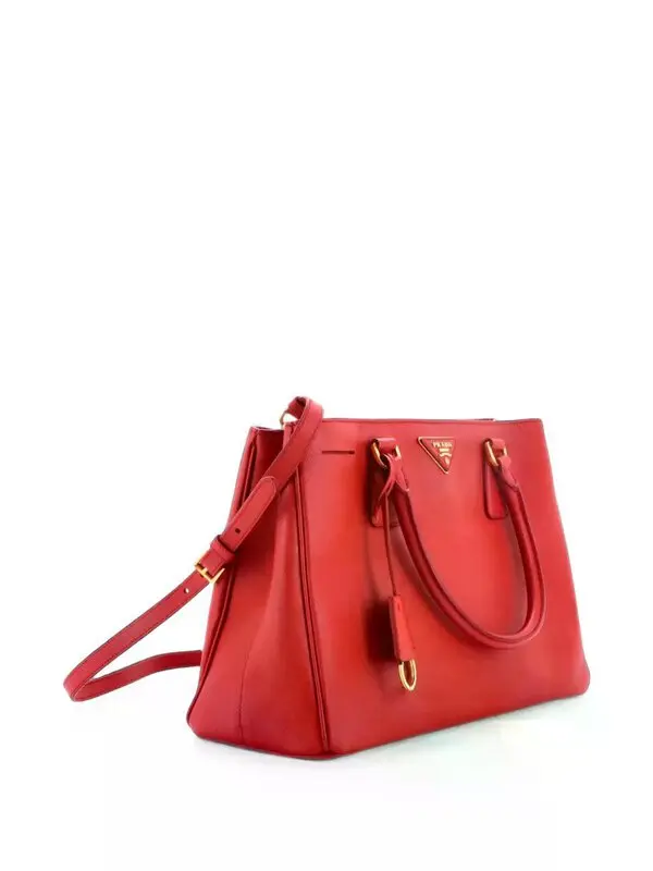 Prada Gardener's Saffiano Leather Medium Tote Bag