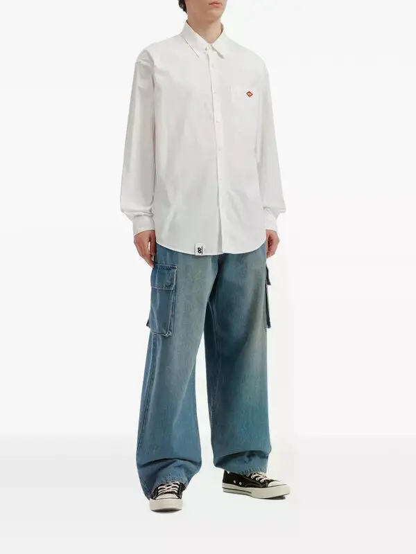 CHOCOOLATE Logo-patch Chest-pocket Shirt