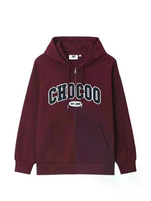 CHOCOOLATE Logo-patch Zip-fastening Sweatshirt