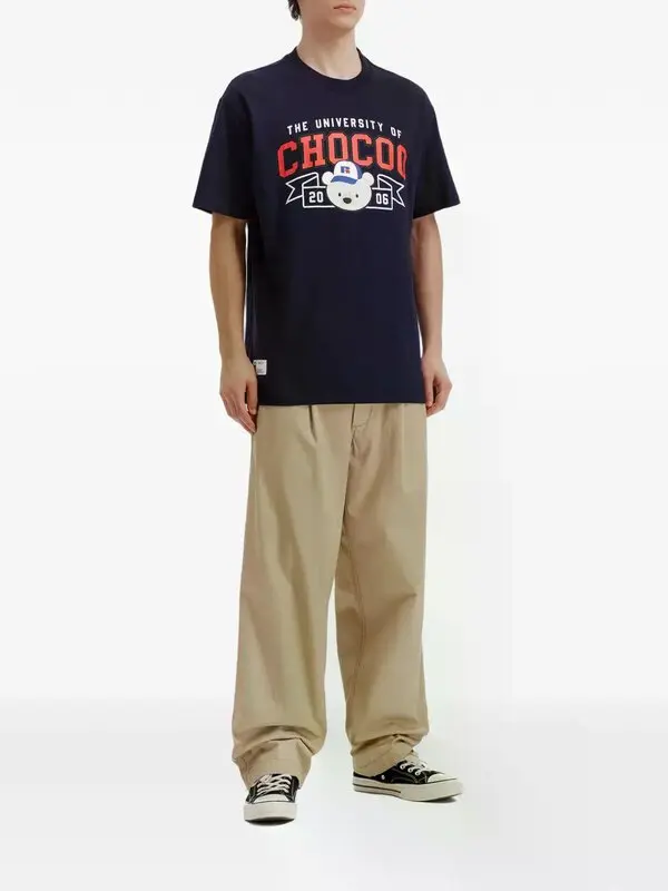 CHOCOOLATE Graphic-print Cotton T-shirt