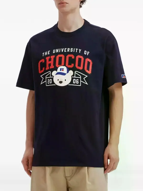 CHOCOOLATE Graphic-print Cotton T-shirt