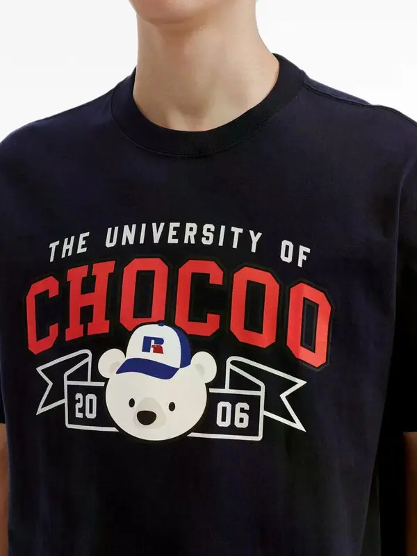 CHOCOOLATE Graphic-print Cotton T-shirt