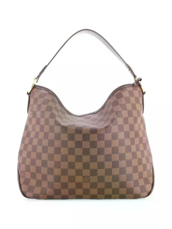 LOUIS VUITTON Damier Pm Hobo Bag - Brown
