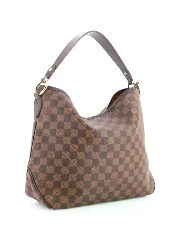LOUIS VUITTON Damier Pm Hobo Bag - Brown