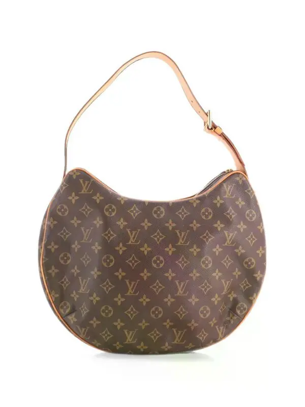 LOUIS VUITTON Croissant Handbag Monogram Canvas Gm Hobo Bag