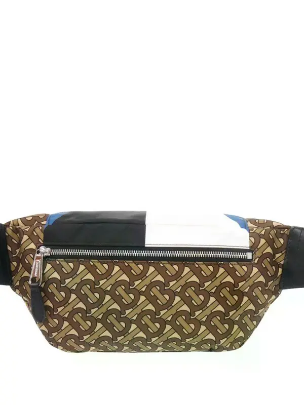 Burberry 2018-2023 Tb Monogram Nylon Sonny Belt Bag