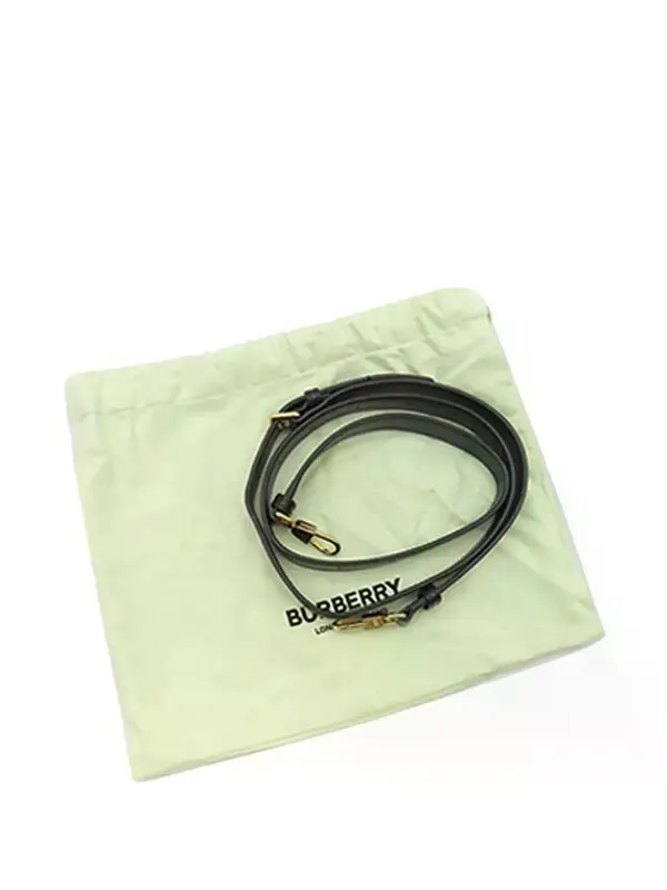 Burberry Icon Stripe Coated Canvas Louise Cross Body Bag - Neutrals