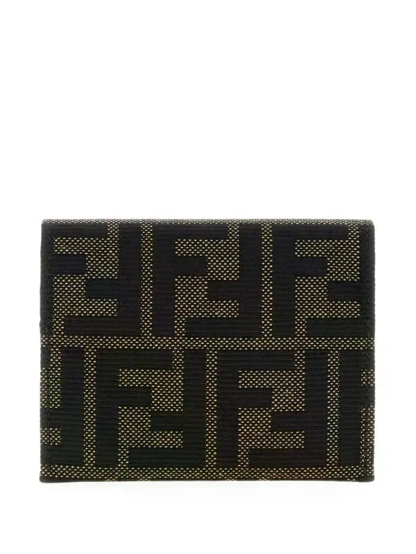 Fendi Ff Jacquard Card Case