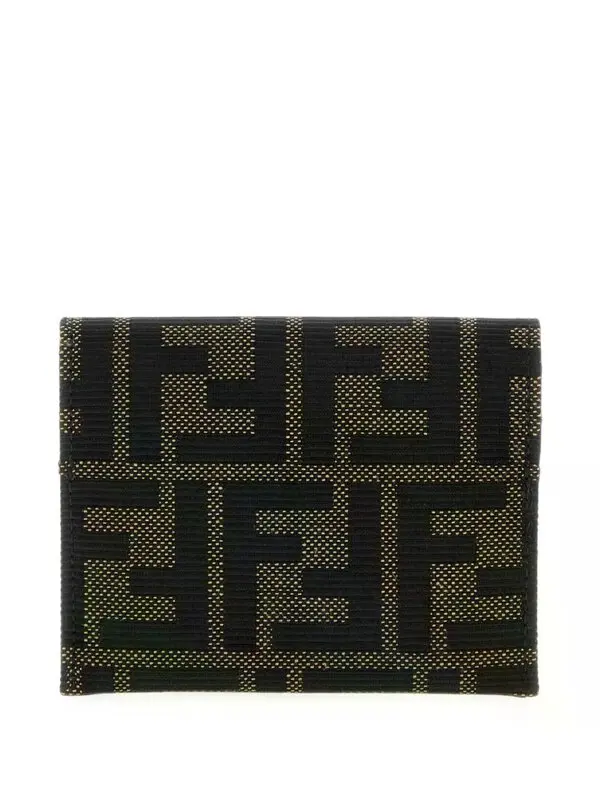 Fendi Ff Jacquard Card Case