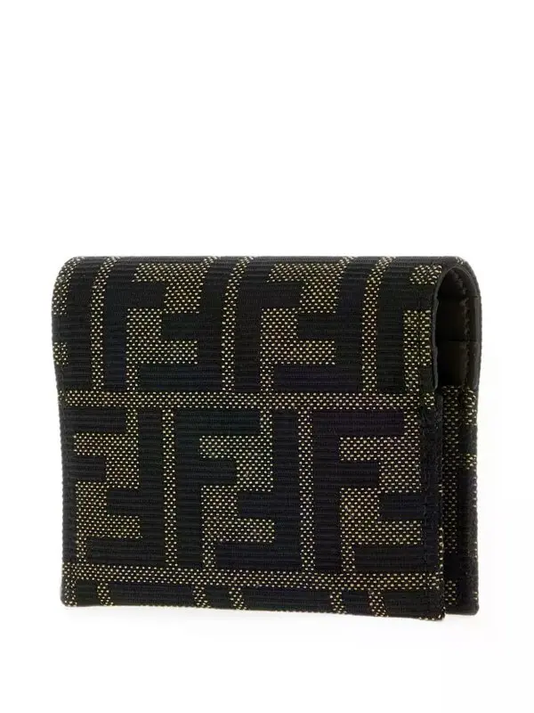 Fendi Ff Jacquard Card Case