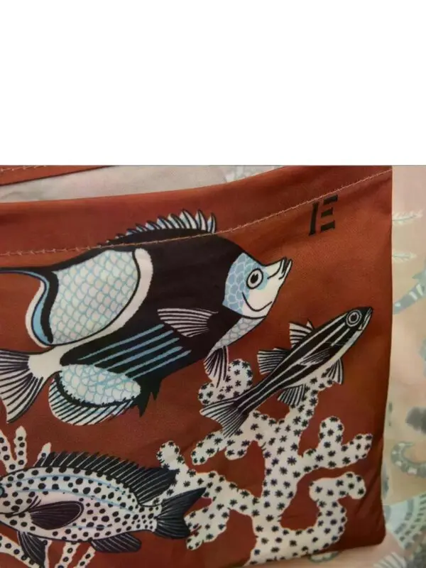INOUI EDITIONS Neptune Fish-print Tote Bag