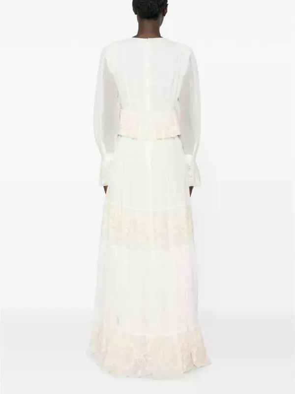 Raquel Diniz Lorelai V-neck Maxi Dress