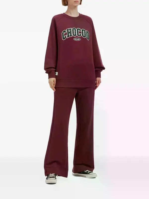 CHOCOOLATE Embroidered-logo Track Pants - Red