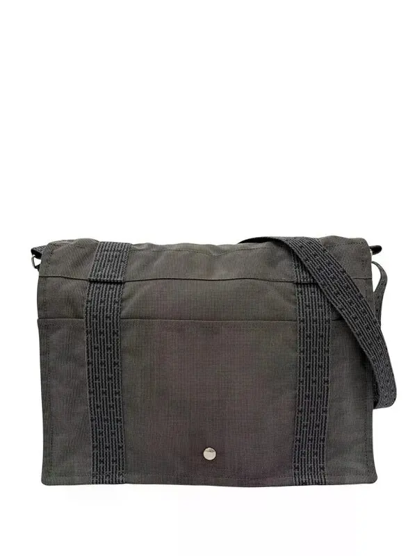Hermès 1990-2010 Canvas Herline Messenger Crossbody Bag