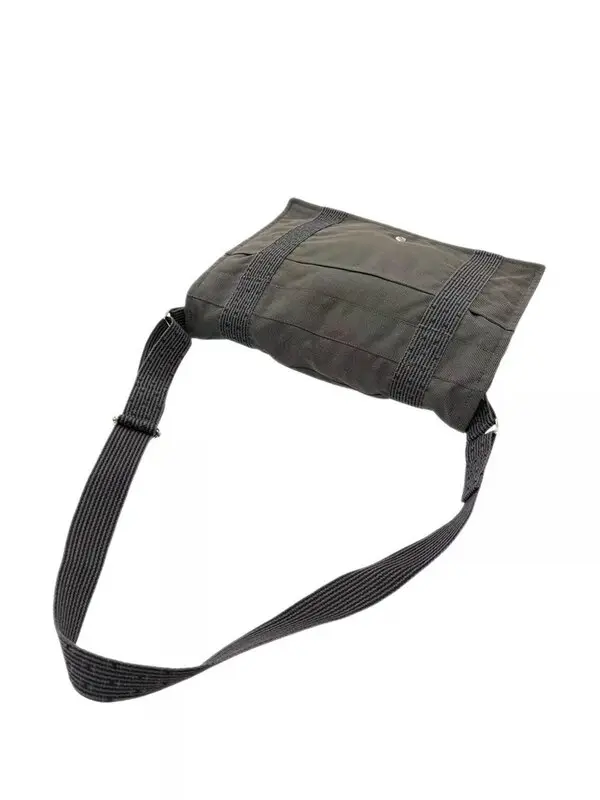 Hermès 1990-2010 Canvas Herline Messenger Crossbody Bag